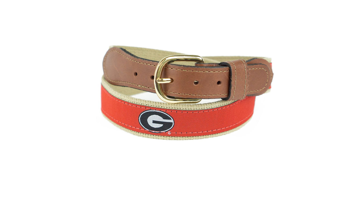 UGA Belts - University of Georgia Concho and Ribbon Belts - David's ...
